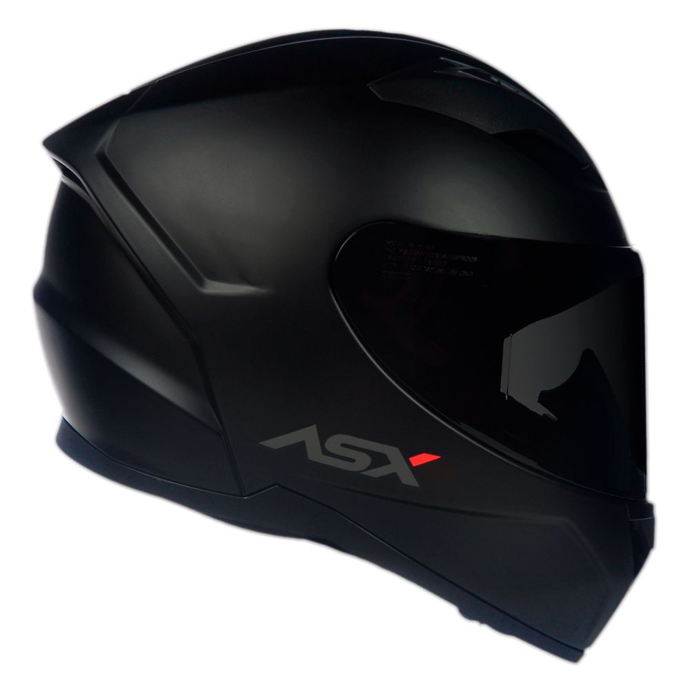 CAPACETE ASX CITY SOLID FOSCO PRETO/GRAFITE - ASX
